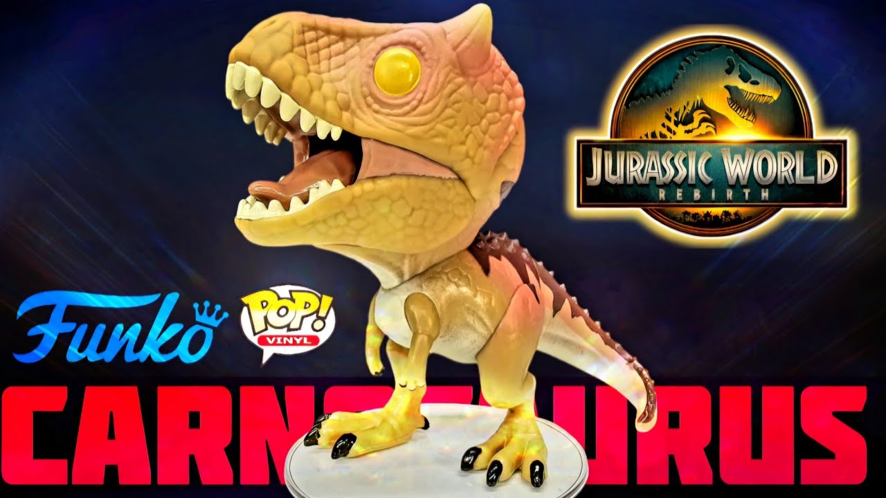 Jurassic World Rebirth POP! Funko Carnotaurus Review!!! - YouTube