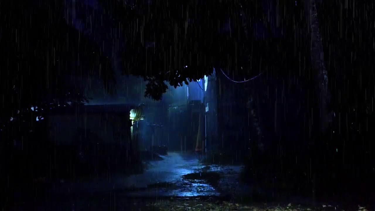 Deep Sleep Rainstorm on Metal Roof | Realistic Rain & Thunder Sounds ...