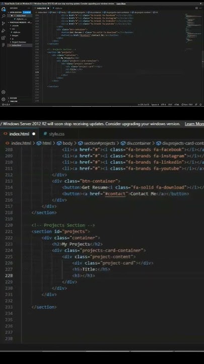 Projects Section Html Css Javascript Web3 Webdesign Website Codinglife Programming 
