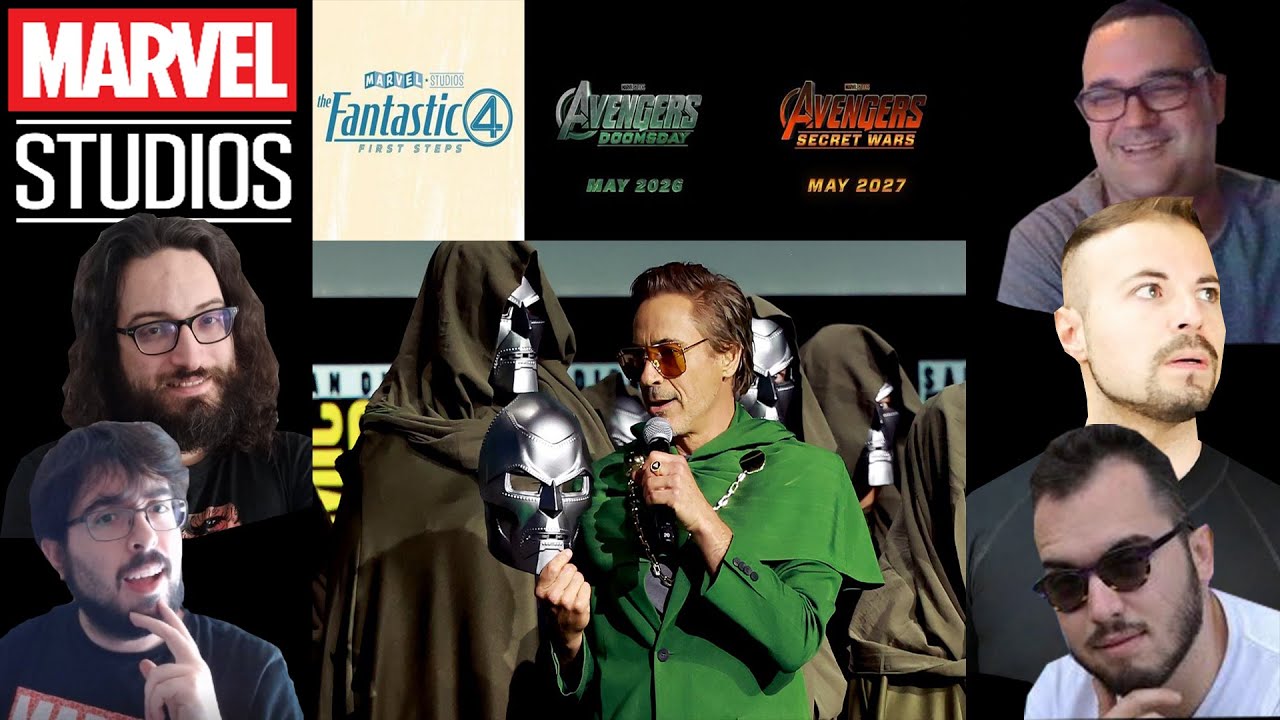 COMMENTO ANNUNCI del COMIC-CON dei MARVEL STUDIOS | LIVE con ...