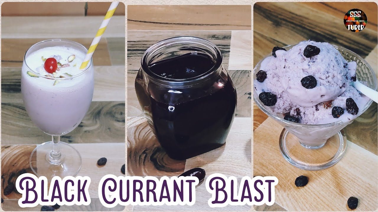 Black Currant Blast | Black Currant Ice Cream | Black Currant Crush ...