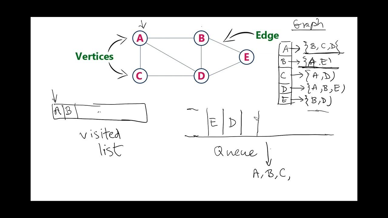 BFS - Breadth First Search on Graph - YouTube