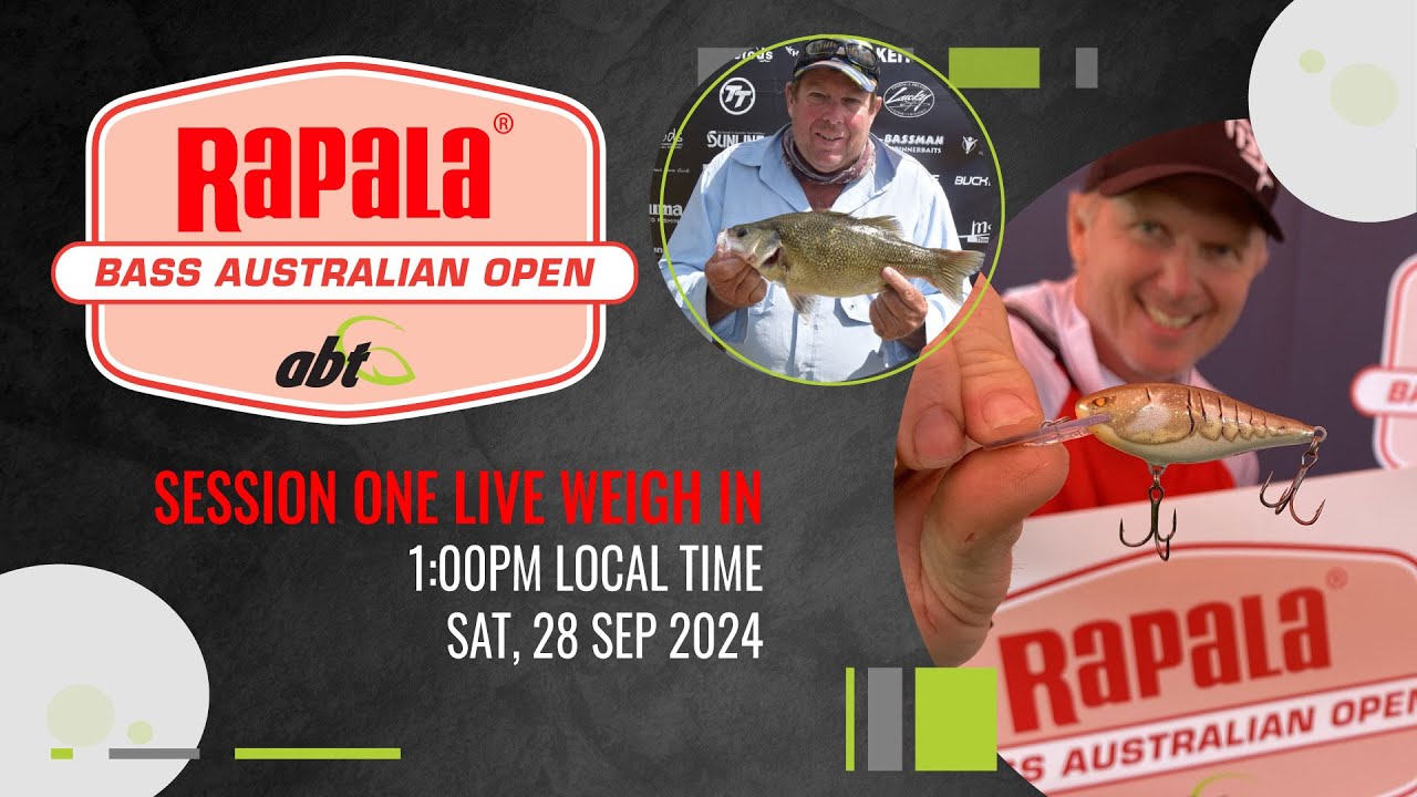 2024 Rapala BASS Australian Open | Session One Weigh In - YouTube