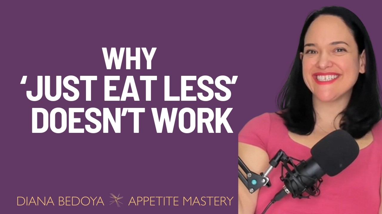 "Just Eat Less"? = Terrible Advice! - YouTube