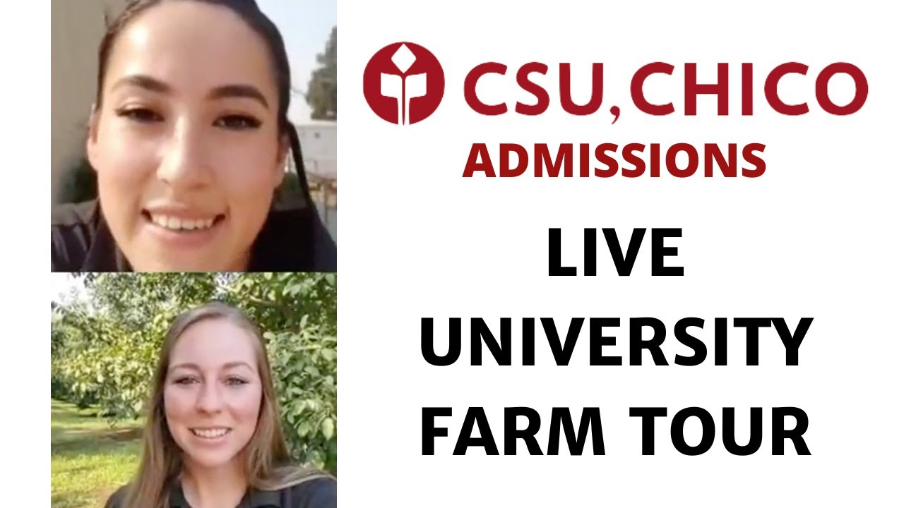 Live Tour of Chico State University Farm - YouTube