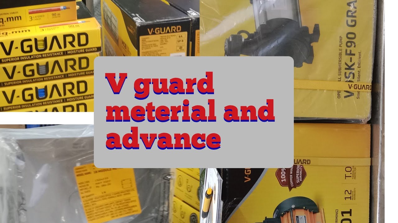 v guard brand equipment and meterial - YouTube