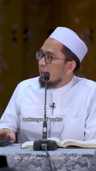 ustadz adi hidayat, waktu yang sangat istimewa Part 5 #ustadzadihidayat #islamic_video #fyp ...