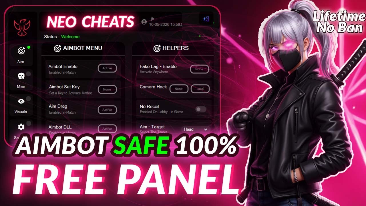 Free Fire PC Panel is LIVE | Neo Cheats FF PANEL - YouTube