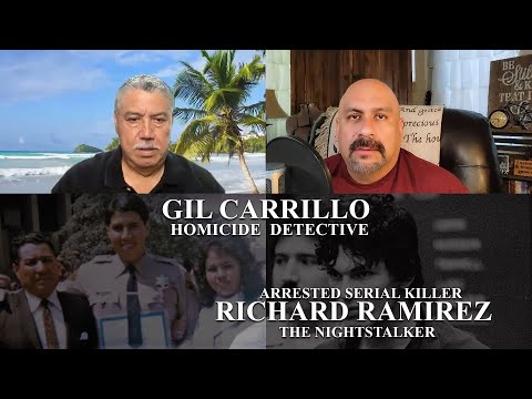 Homicide detective Gil Carrillo / Richard Ramirez the Night Stalker ...