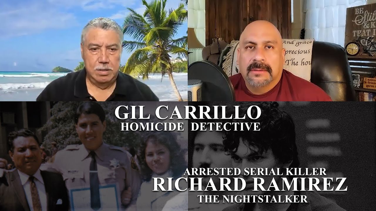 Homicide detective Gil Carrillo / Richard Ramirez the Night Stalker ...