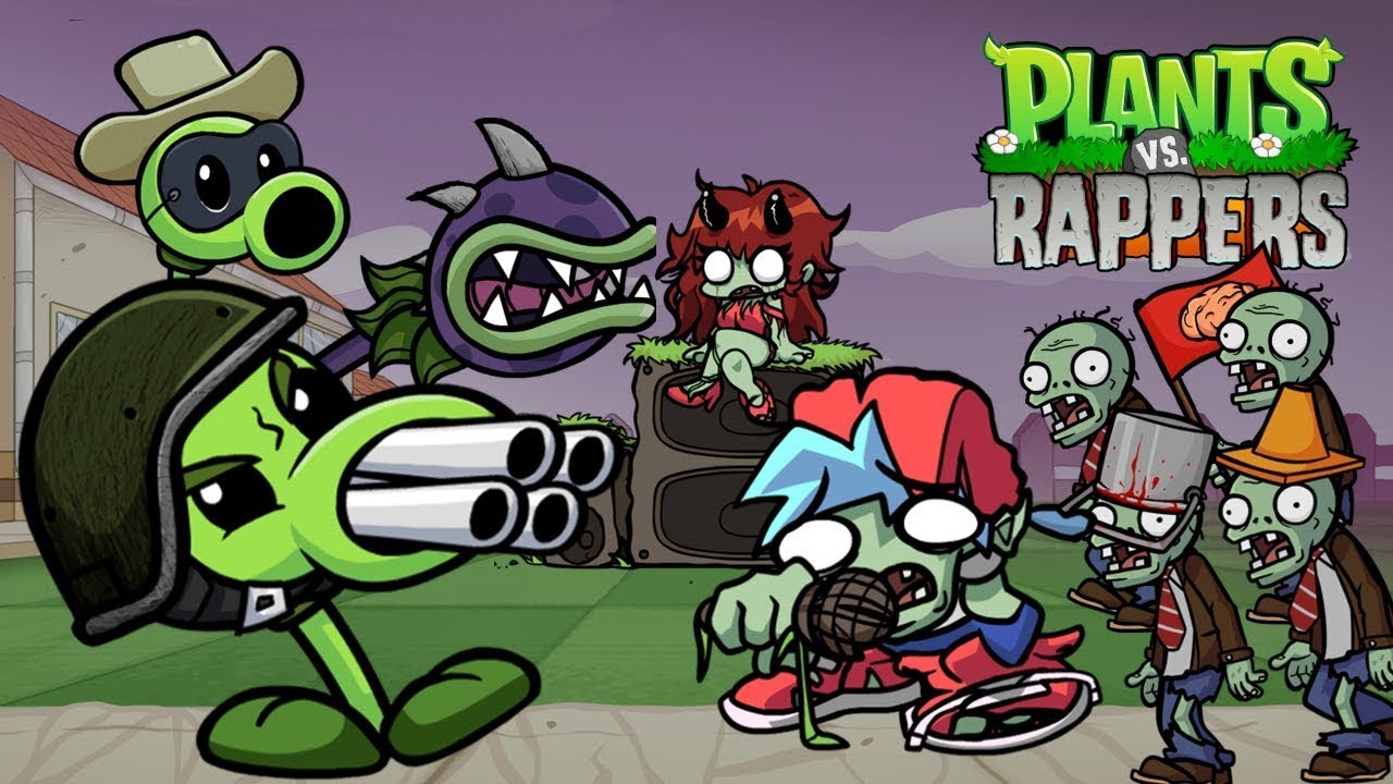 plants vs Zombies FNF Mod: (FULL GAME PLAY) - YouTube