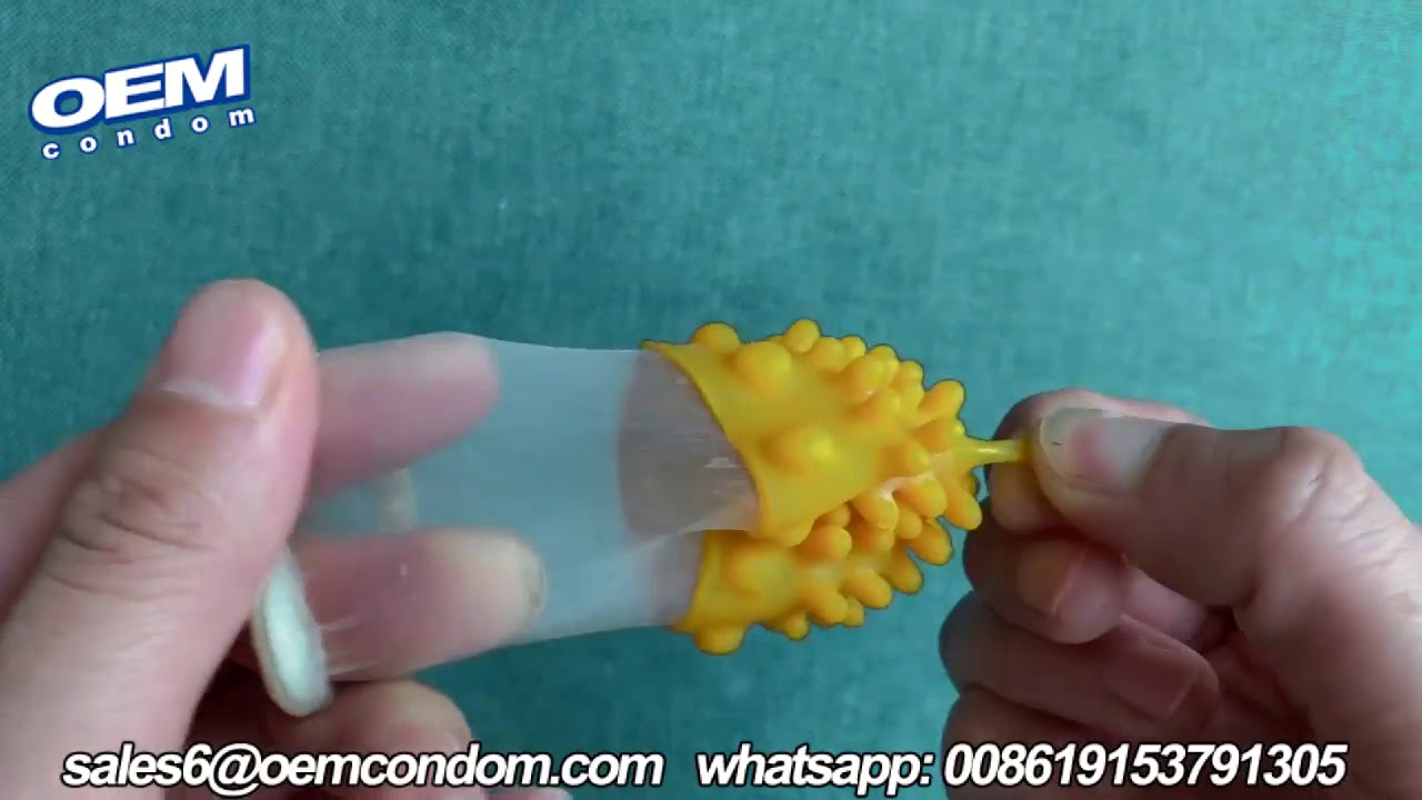 Custom logo Alien condom Hammered Spike condom manufacturer - YouTube