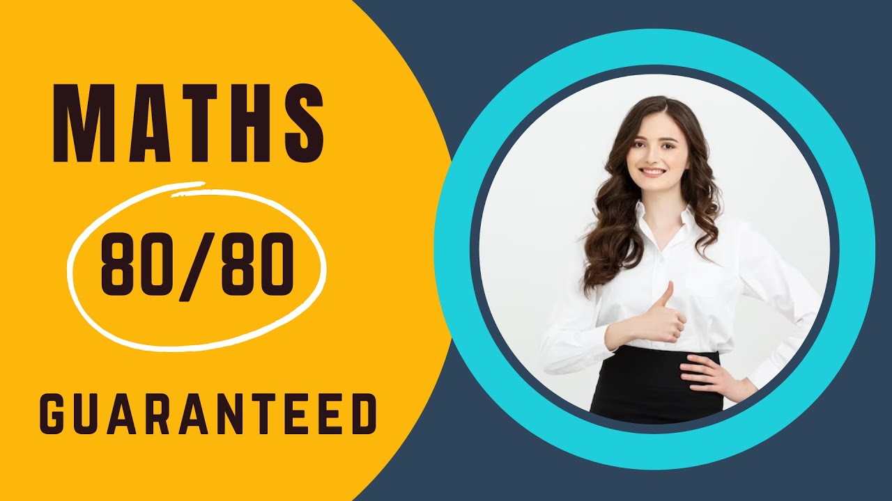 Tips to Score Full Marks in Maths I Preparation Strategy to Get 80/80 ...