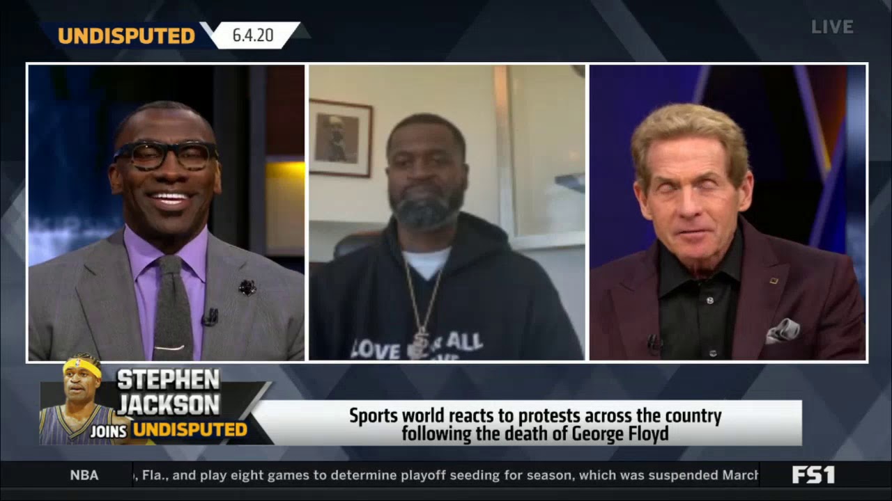UNDISPUTED - Skip Bayless: latest update about protests across the ...