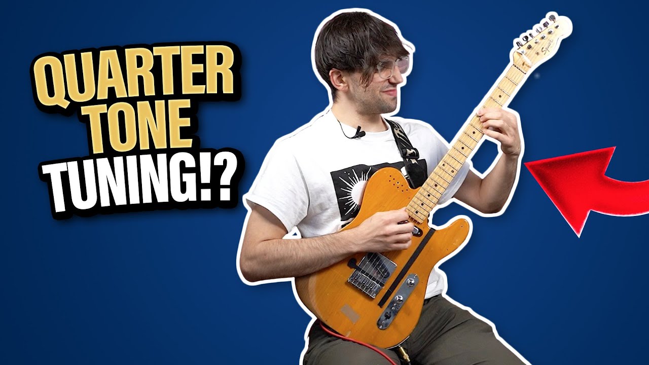 Microtonal Tuning on a Normal Guitar? - YouTube