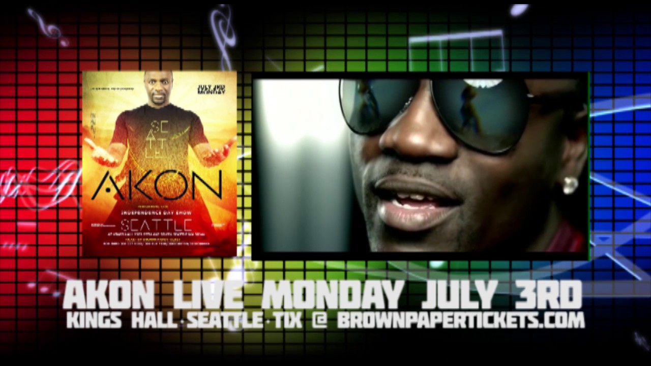 Akon Live in Seattle at Kings Hall Monday July 3rd 2017 - YouTube