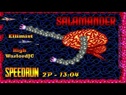 Salamander Arcade Speedrun - 2P - 13:04 WR [144/3116] - YouTube