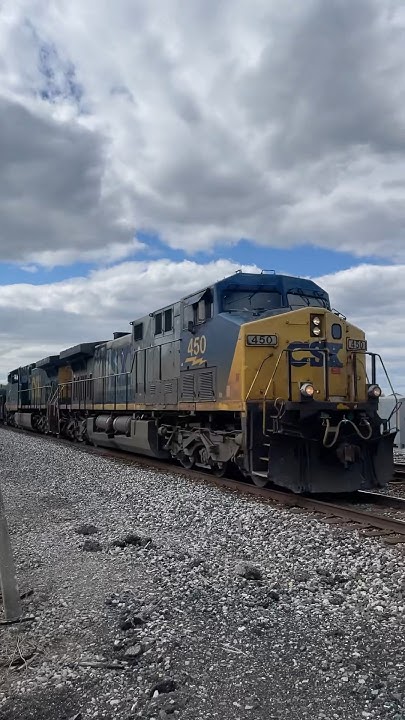 CSX L321-20 Local Mixed Freight Train from Sterling, Ohio 4/20/2024 #train #csx #railroad # ...