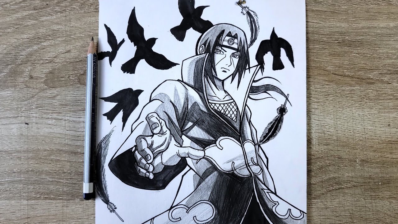 How To Draw Itachi Body