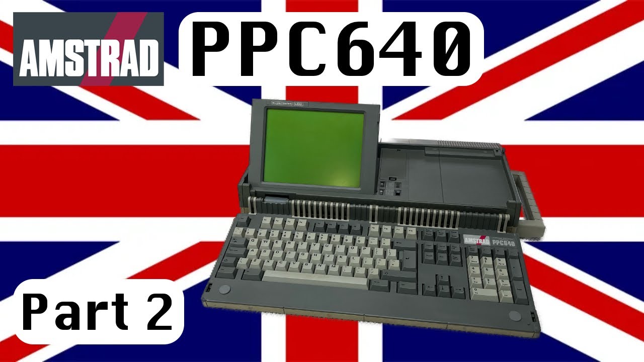 🇬🇧 Amstrad PPC640: Part 2 (internal RAM layout & internal ISA plans ...