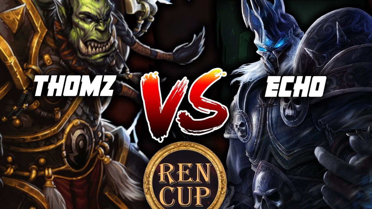 WARCRAFT 3 REFORGED: ThoMz (Orcs) vs. EchoGoodMan (Mortos-Vivos ...