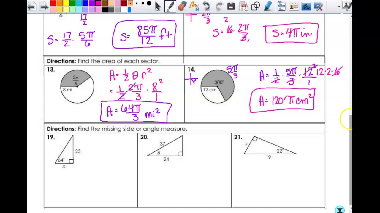 Trig Test #1 REVIEW - YouTube