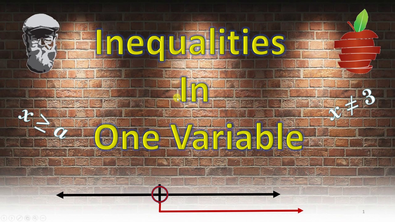 On Teaching Math: Teaching Inequalities Conceptually - YouTube
