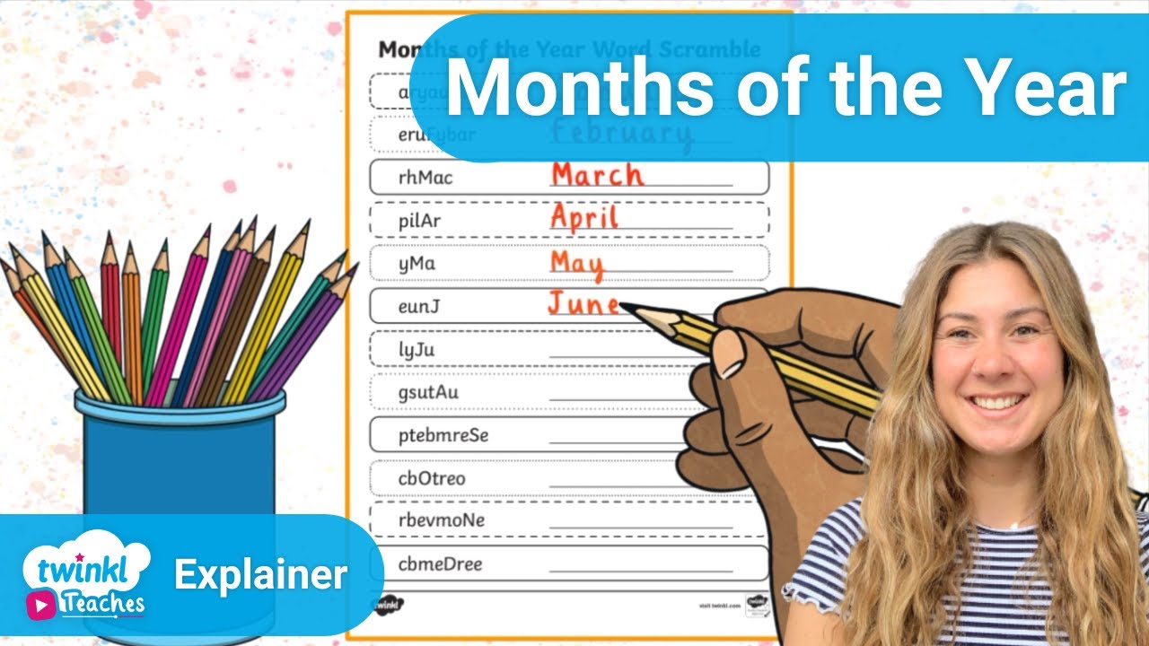 Teaching Children Months of the Year - YouTube