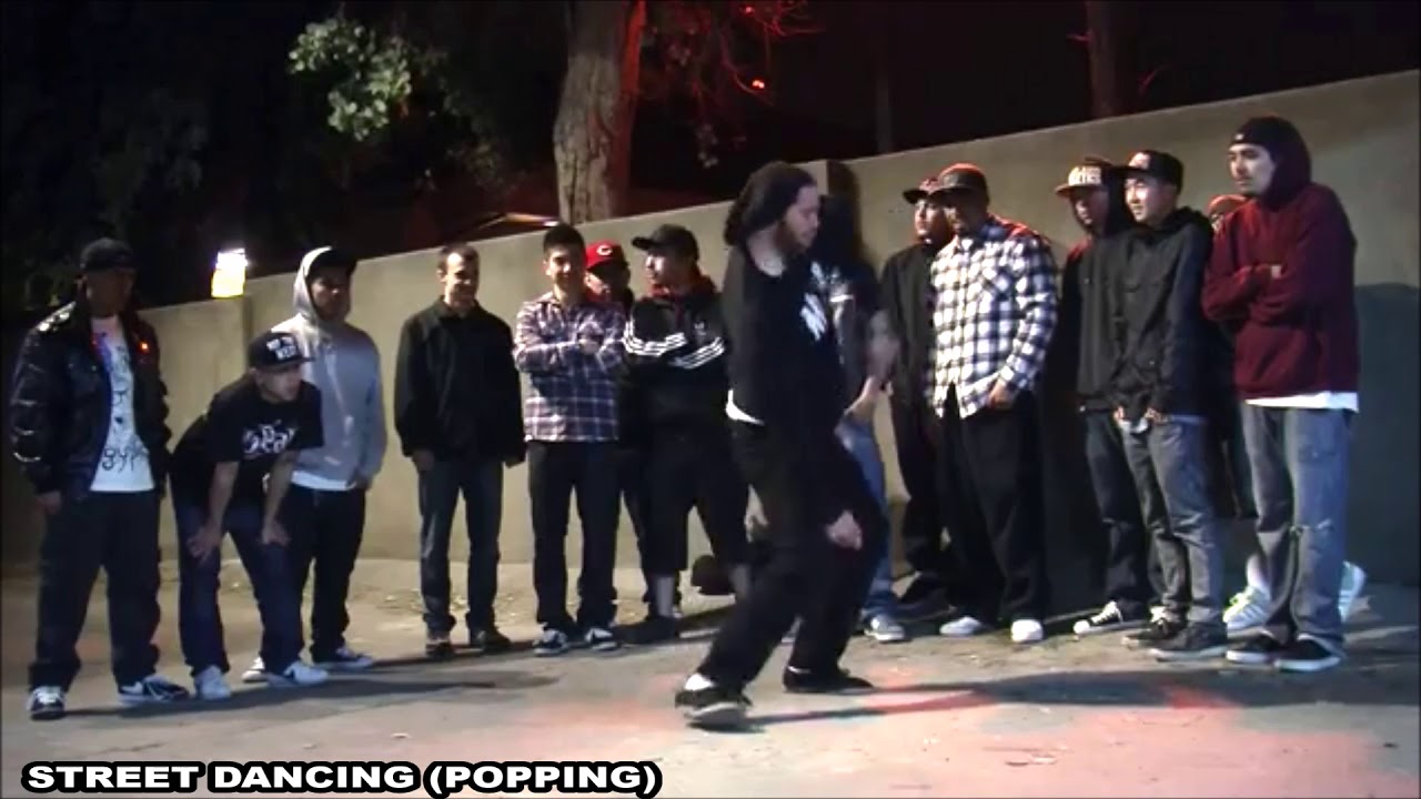 STREET DANCING (POPPING) OLDSCHOOL - YouTube