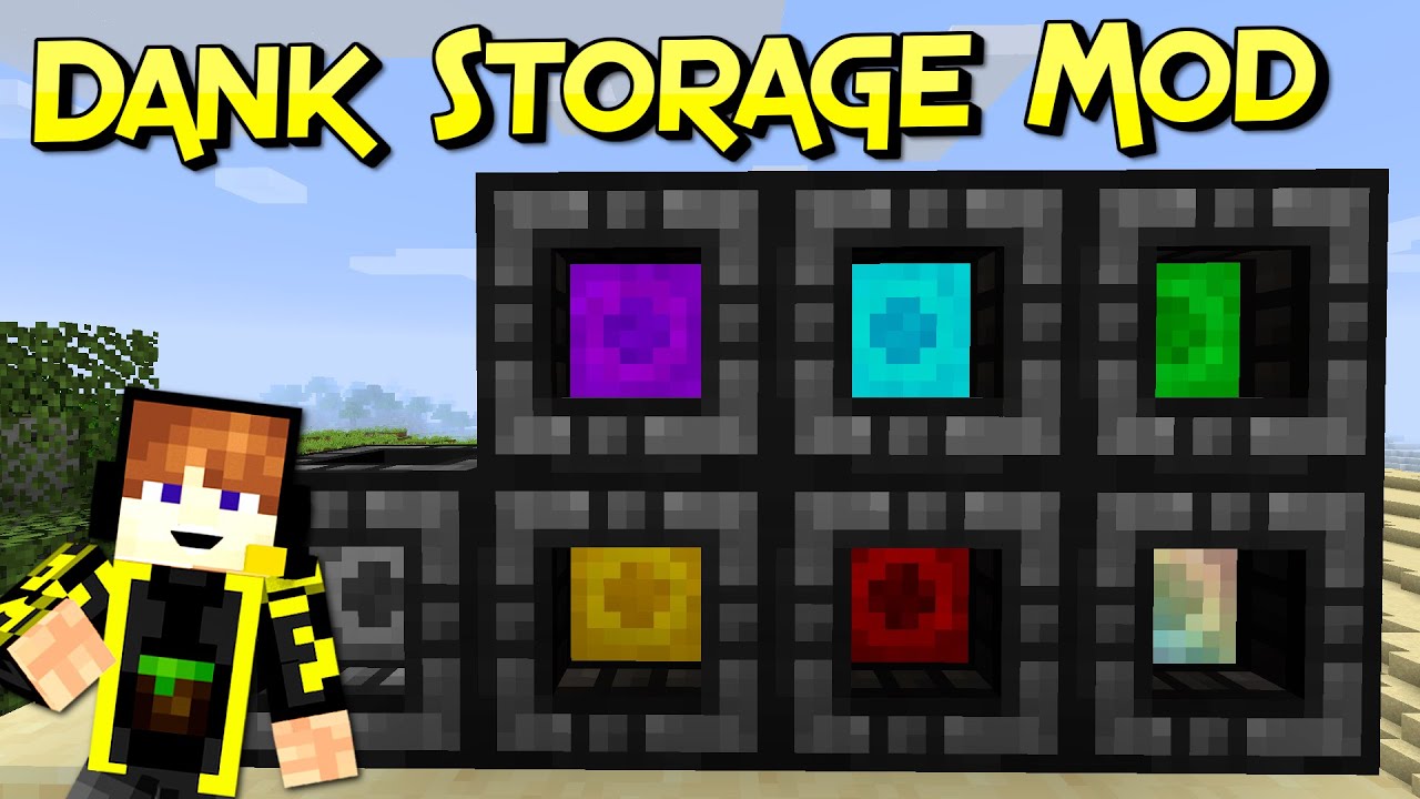 Dank Storage Mod | El Cofre Mas Versátil | Forge | Para Minecraft 1.15. ...