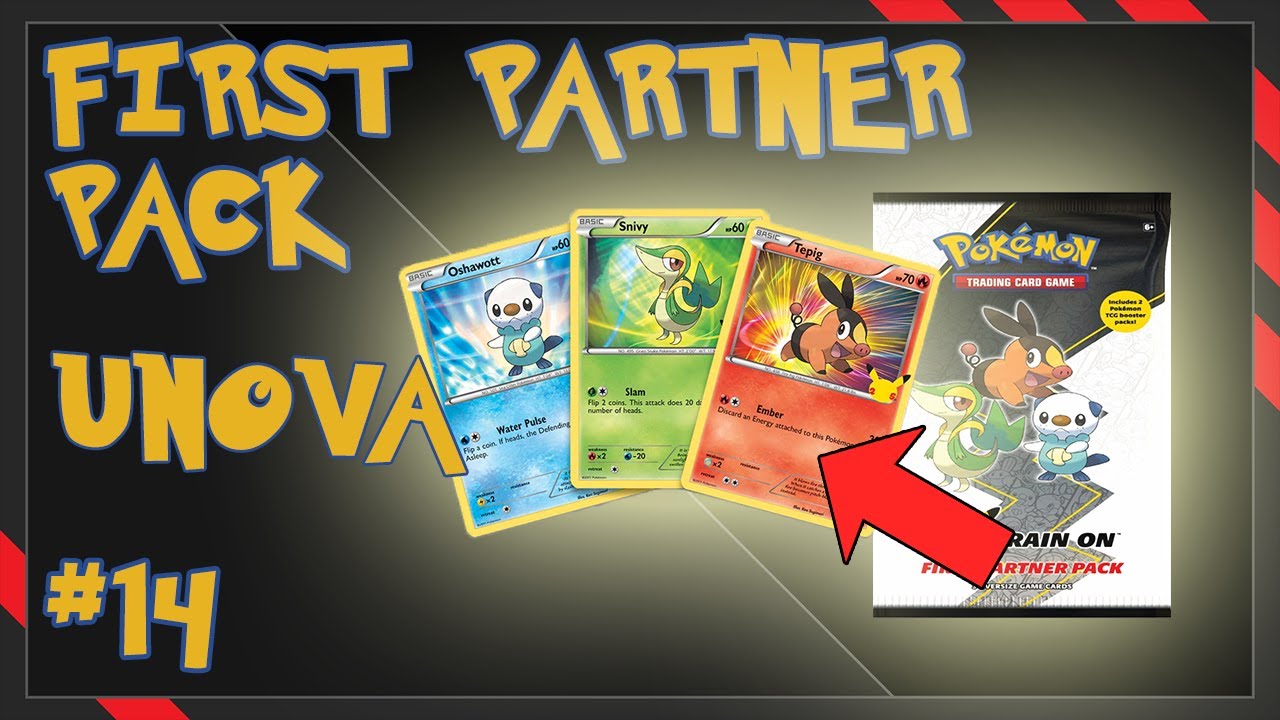 The Best Series period! -- First Partner Pack -- Unova -- Pokemon Card ...