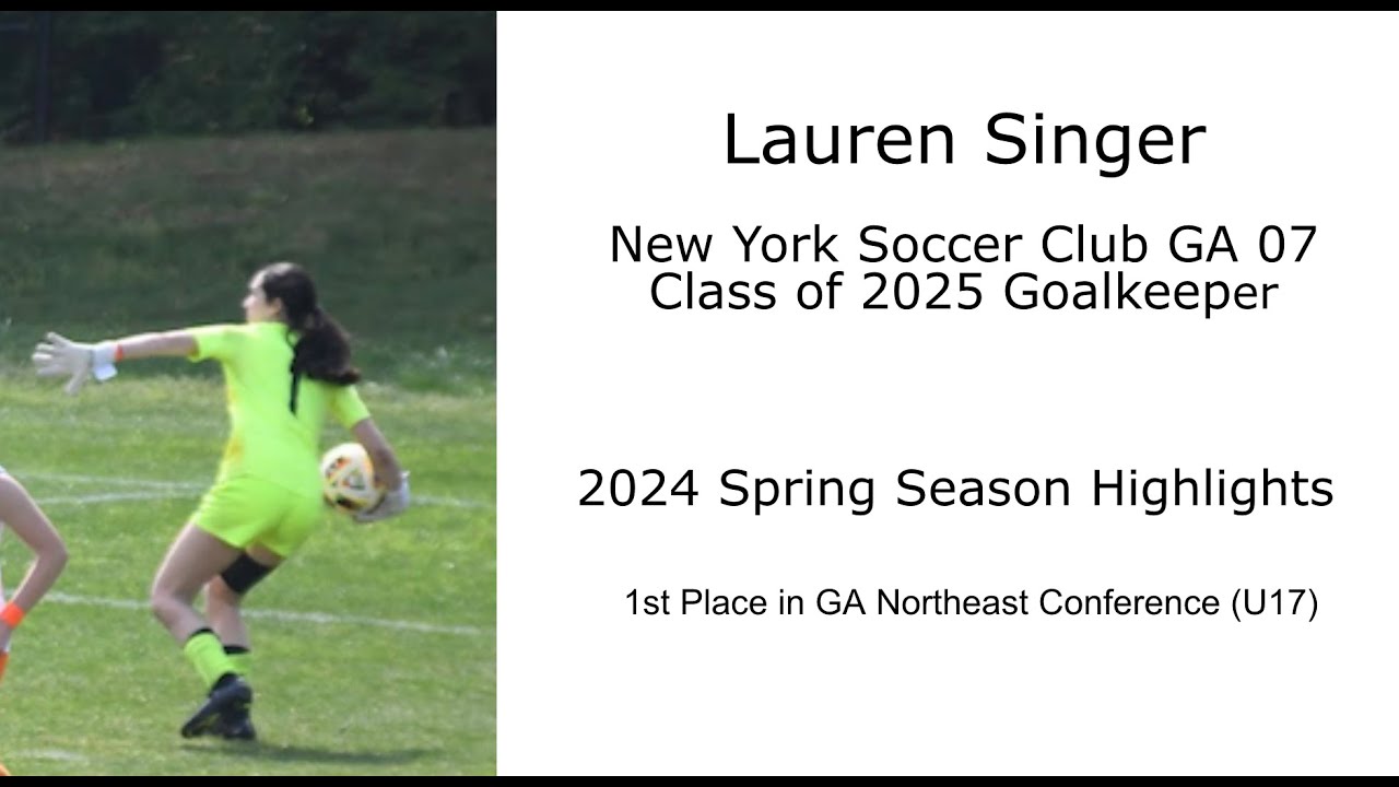 Lauren Singer 2025 GK - Spring 2024 Highlights - YouTube