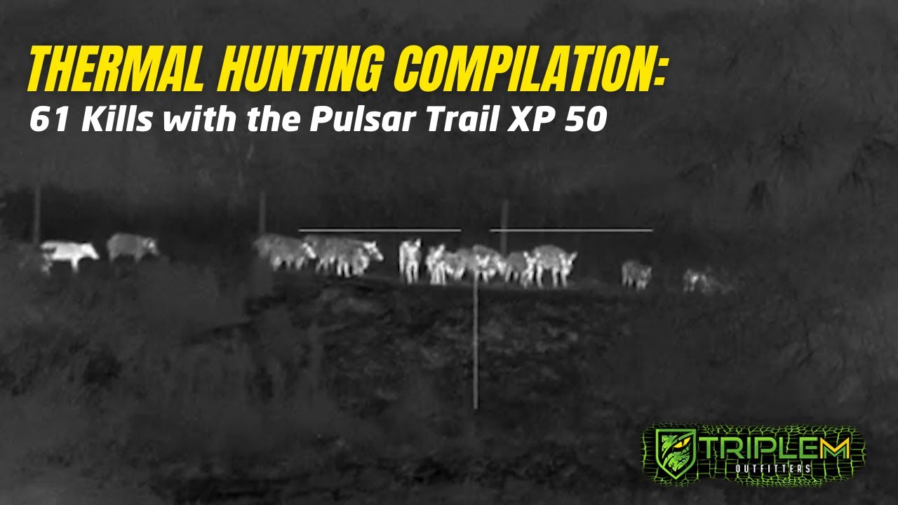 Thermal hunting Compilation: 61 Kills with the Pulsar Trail XP 50 - YouTube
