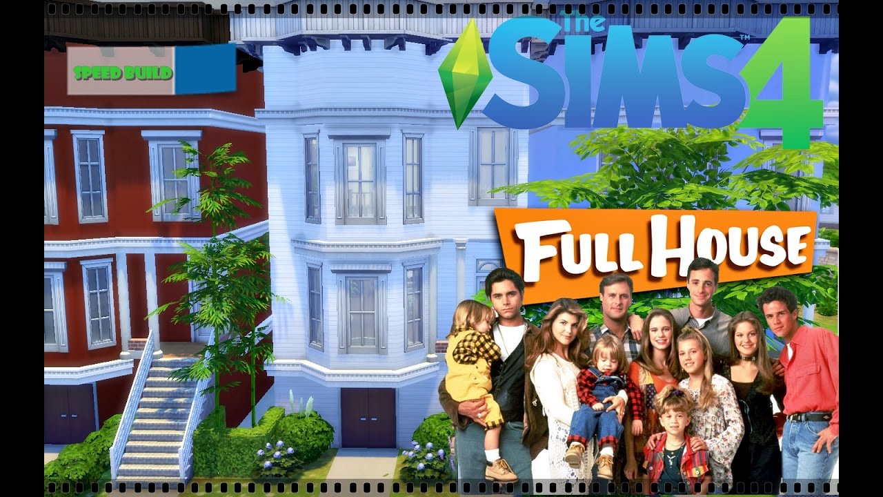 Full House The Sims 4 Speed Build YouTube full-house-the-sims-4-speed-build-youtube
