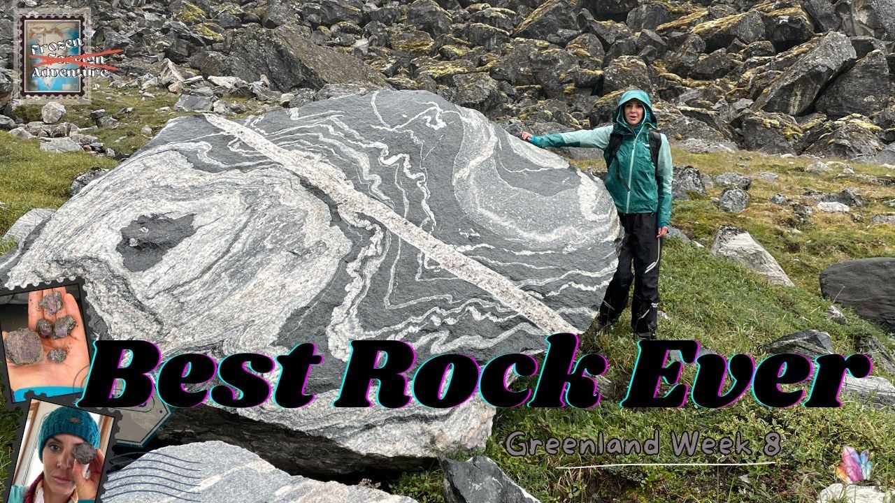Ruby mine rockhounding in the snow and rain Nuuk Greenland week 8 - YouTube