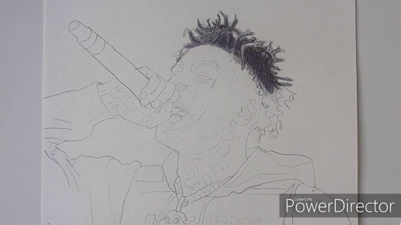 DRAWING NBA YOUNGBOY IN 3 DIFFERENT STYLES - YouTube