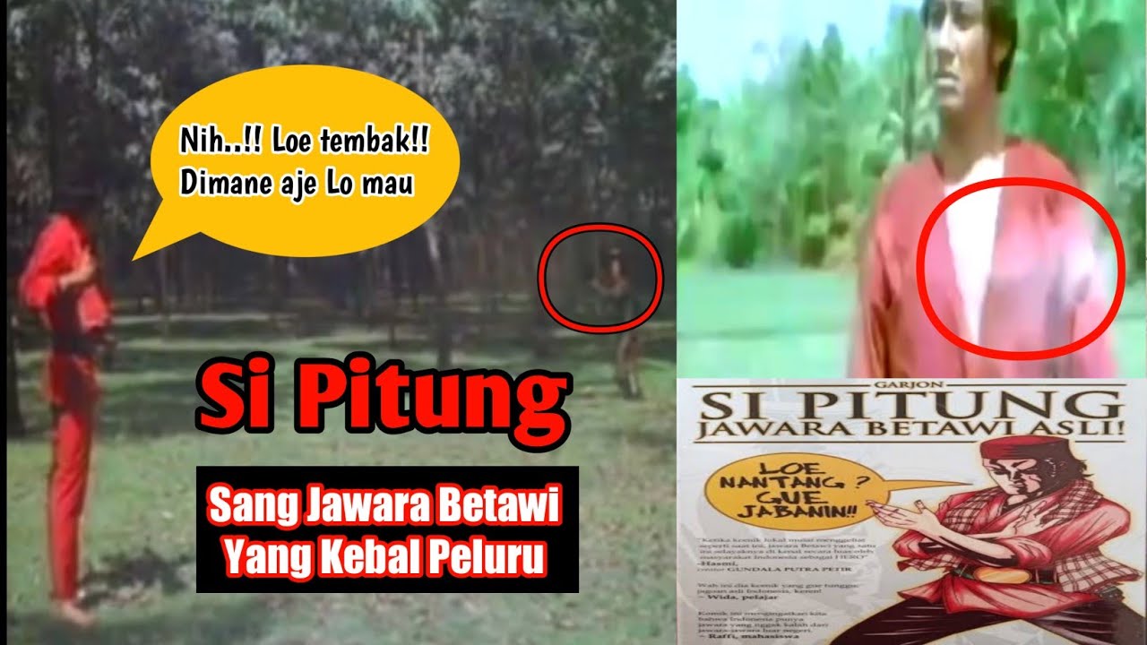 KESAKTIAN SI PITUNG SANG JAWARA BETAWI - YouTube