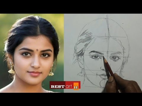 how to draw a face, #pencilsketch #drawing #art #arttutorials # ...