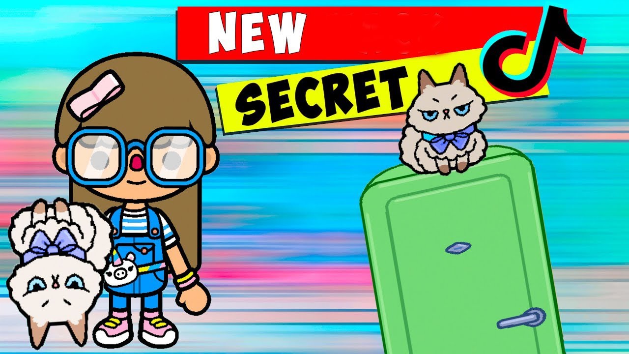 Turning the cat over in toca. free hidden secrets! compilation tik tok ...