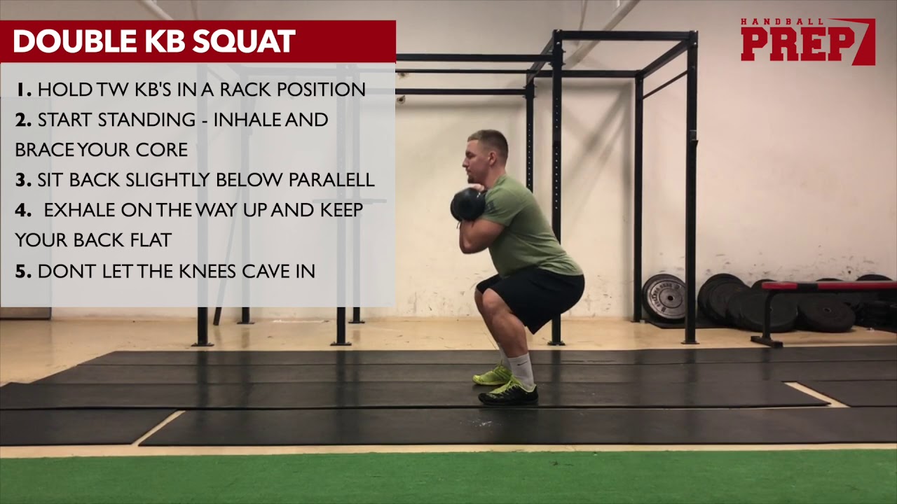 Double KB Squat - YouTube