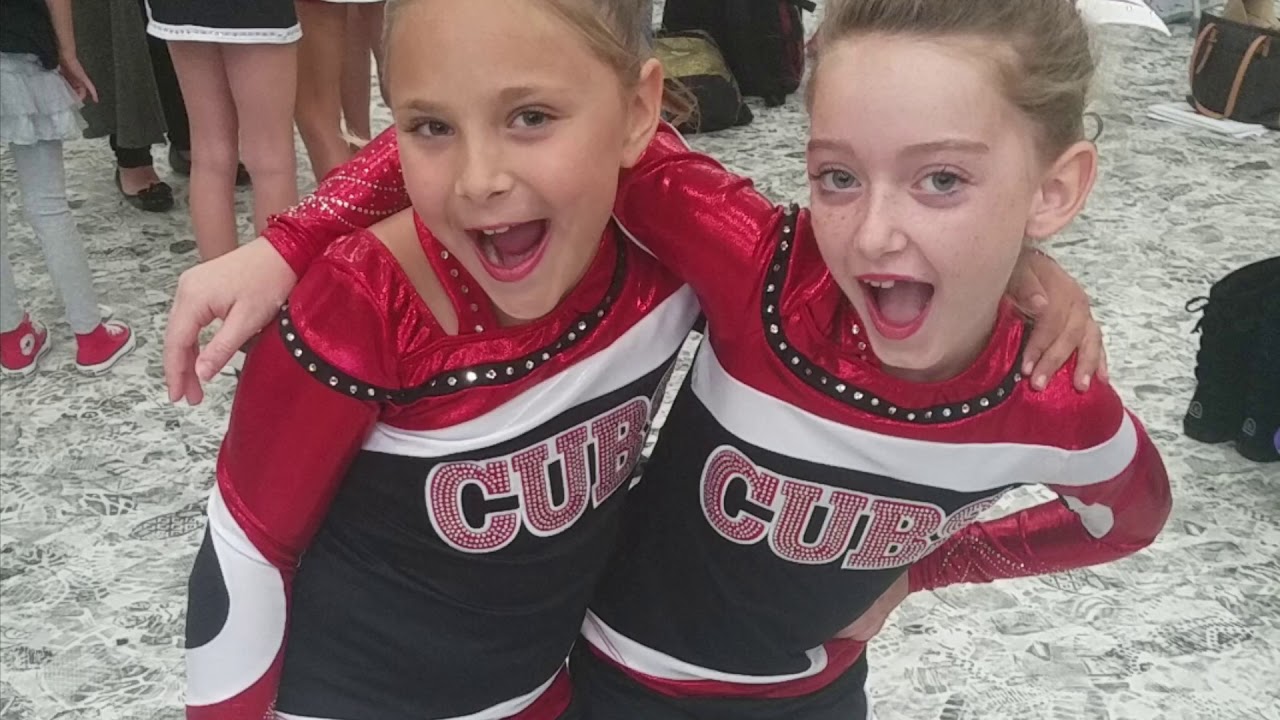 Red lion cubs cheerleading - YouTube