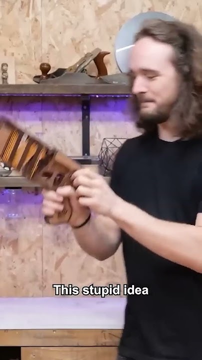 I Made Mark Rober's NERF GUN Wood - YouTube