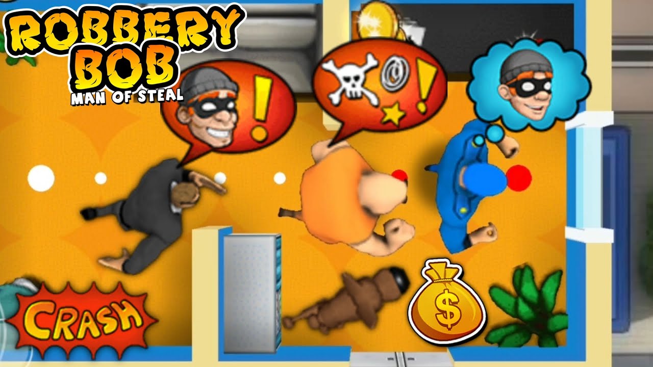 Robbery Bob - Biff Guard Perfect Gameplay Walkthrough BGP4 - YouTube