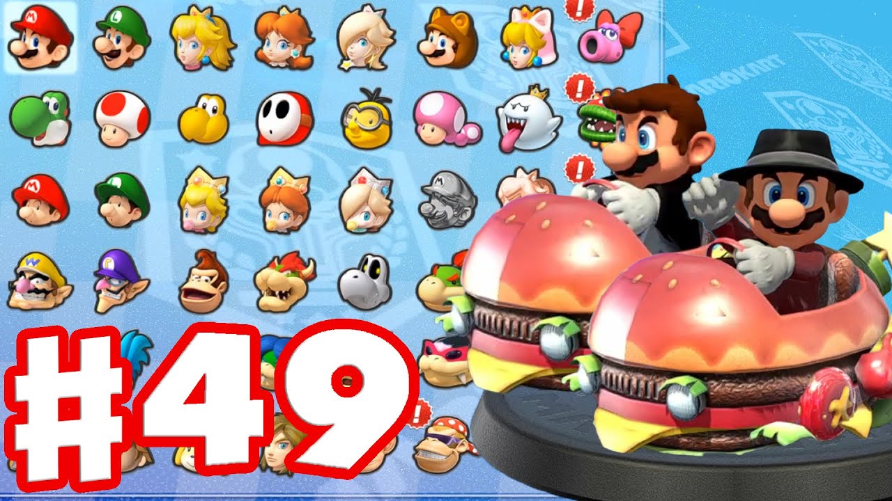 Mario Kart 8 Deluxe Switch Part 49 - Mario Hakama and Musical Costume ...