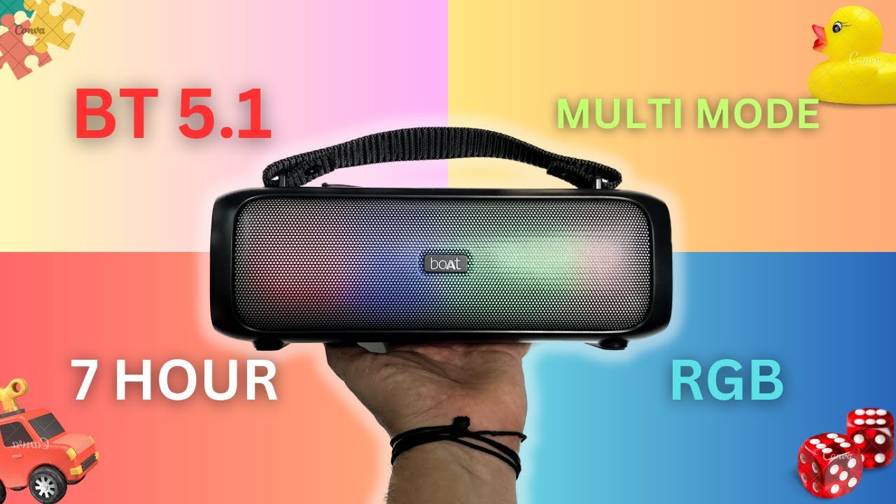 THE BEST BLUETOOTH SPEAKER UNDER 2000 | boAt Stone 580 | - YouTube