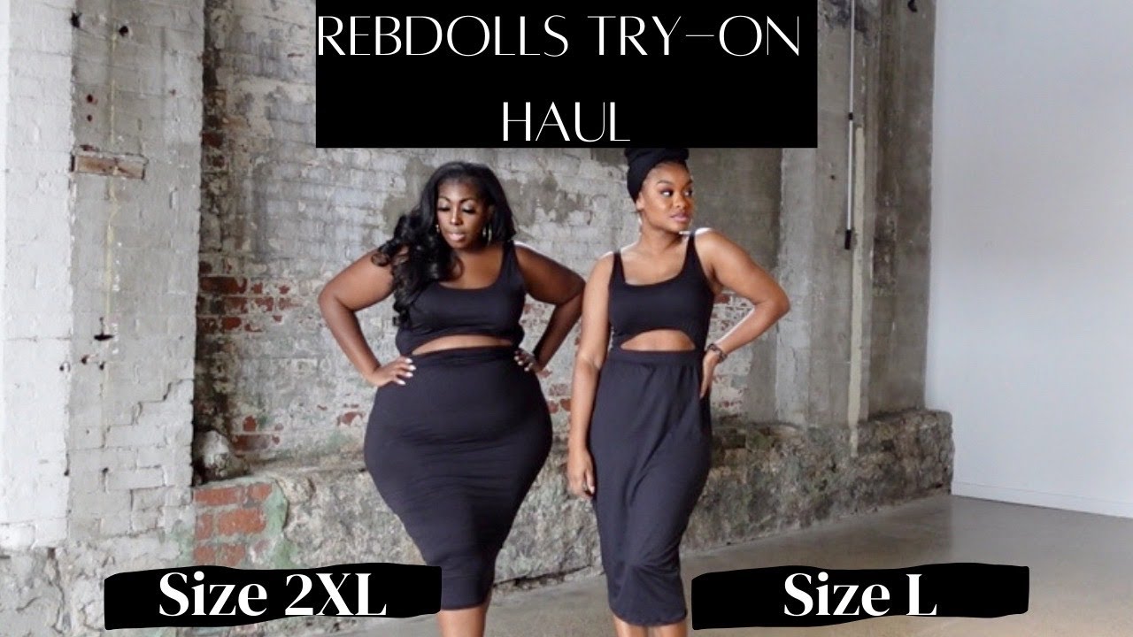 REBDOLLS TRY ON HAUL| SIZE L & SIZE 2X FEAT. PRETTY NICI - YouTube