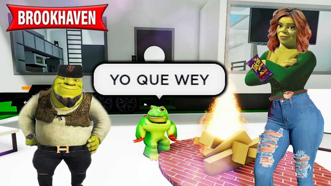 CONOCI A SHERK BUCHON EN BROOKHAVEN🏠 - YouTube