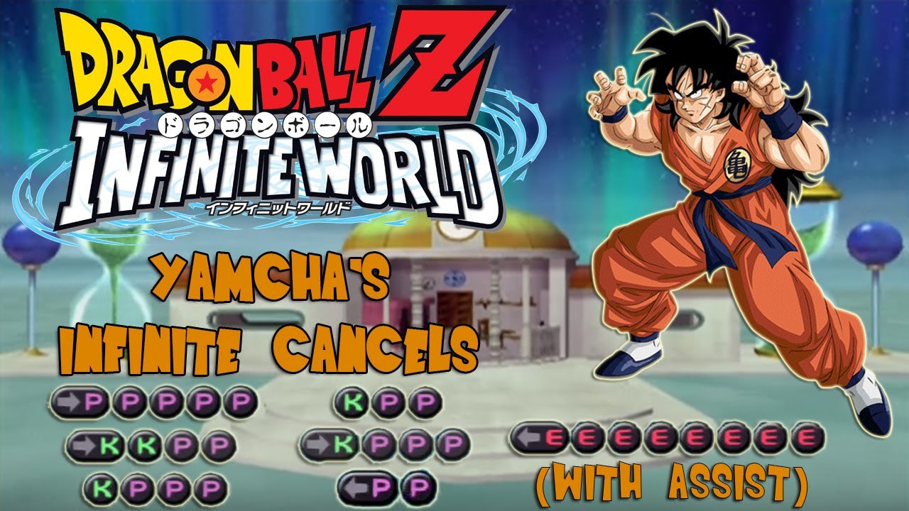 DBZ Infinite World (PS2) - Yamcha's Infinite Cancels - YouTube