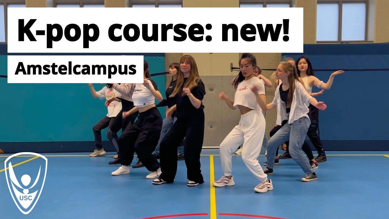 K-pop choreography 🤩 | USC sport Amsterdam #kpop - YouTube