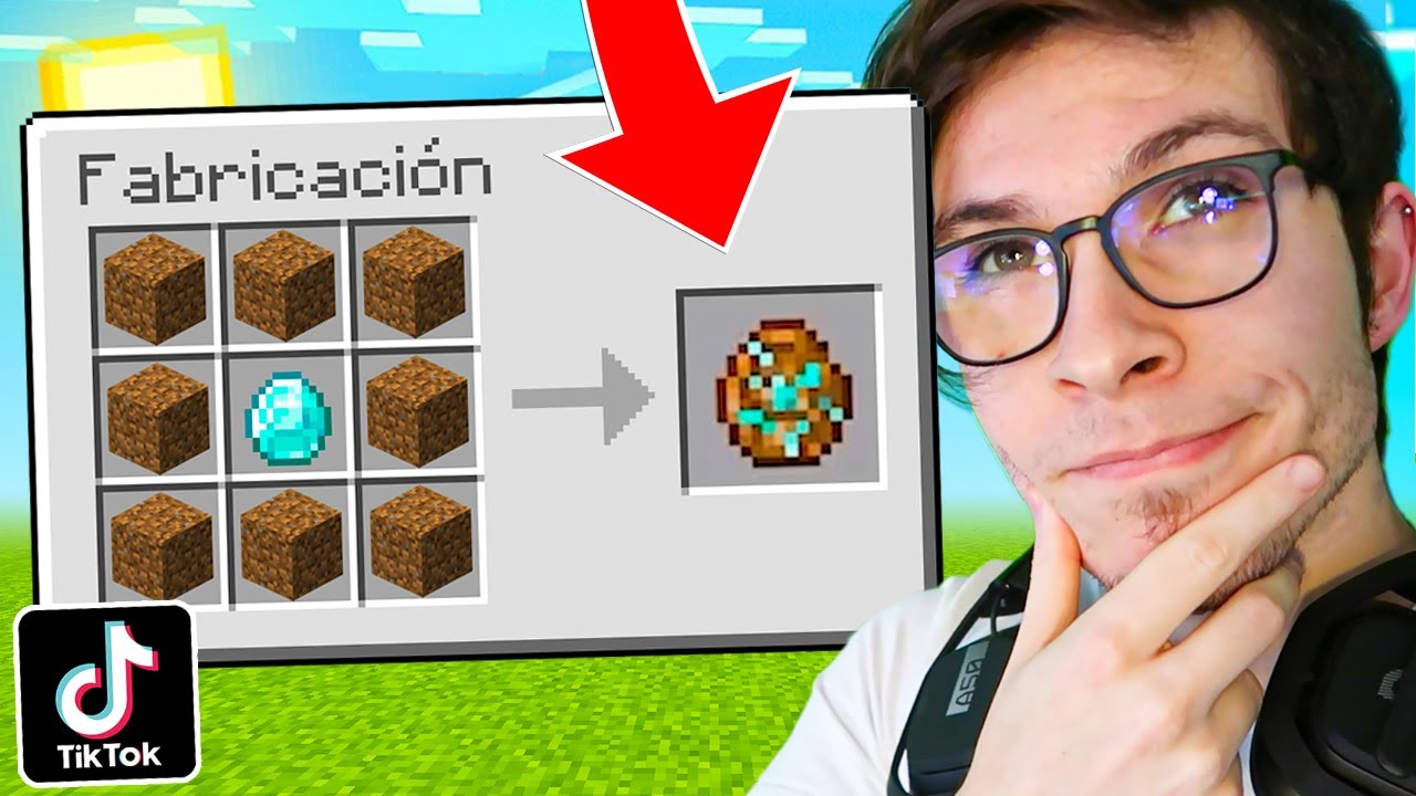 Probamos Los Tiktok Más Virales De Minecraft ¿funcionan 🤣😱 Minecraft